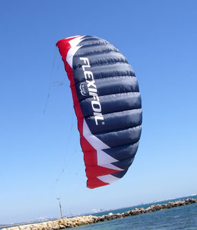 Flexifoil Rage Traction Kite - www.TrikeBuggy.com